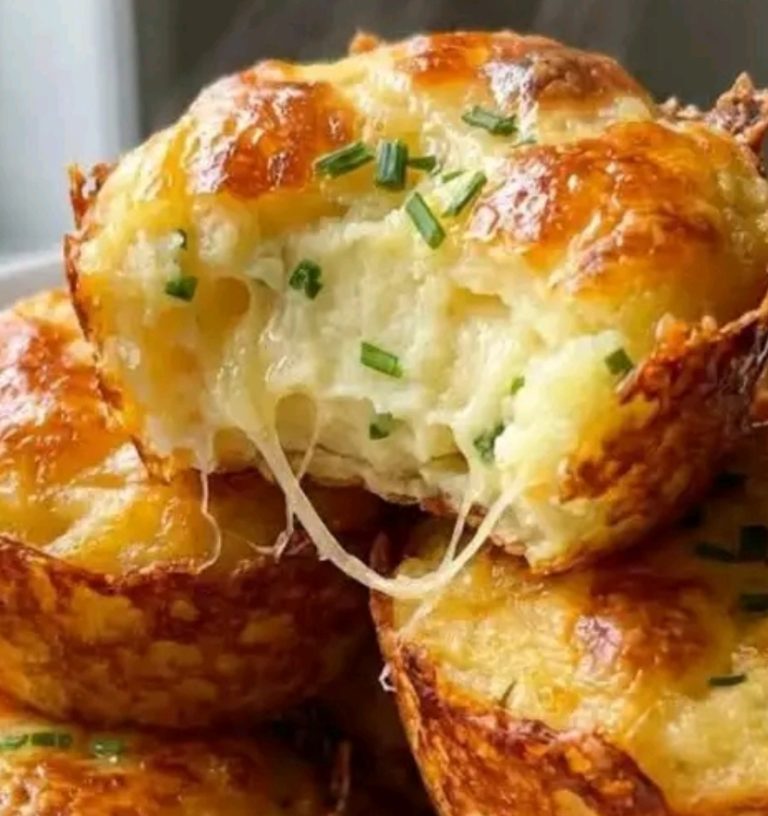 Cheesy Mashed Potato Muffins with eggs – MOMS COOKING