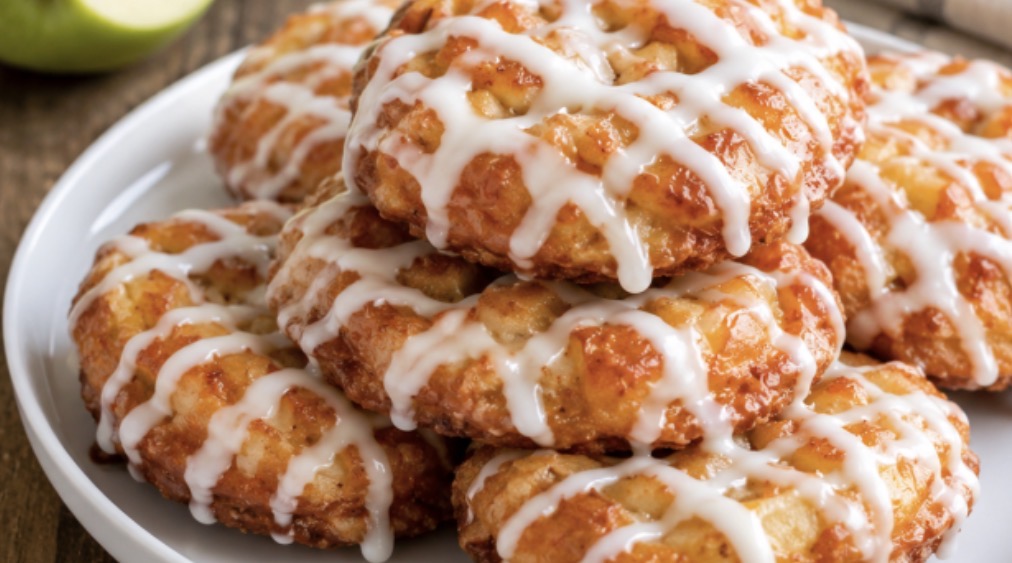 Easy Baked Apple Fritters Recipe – MOMS COOKING